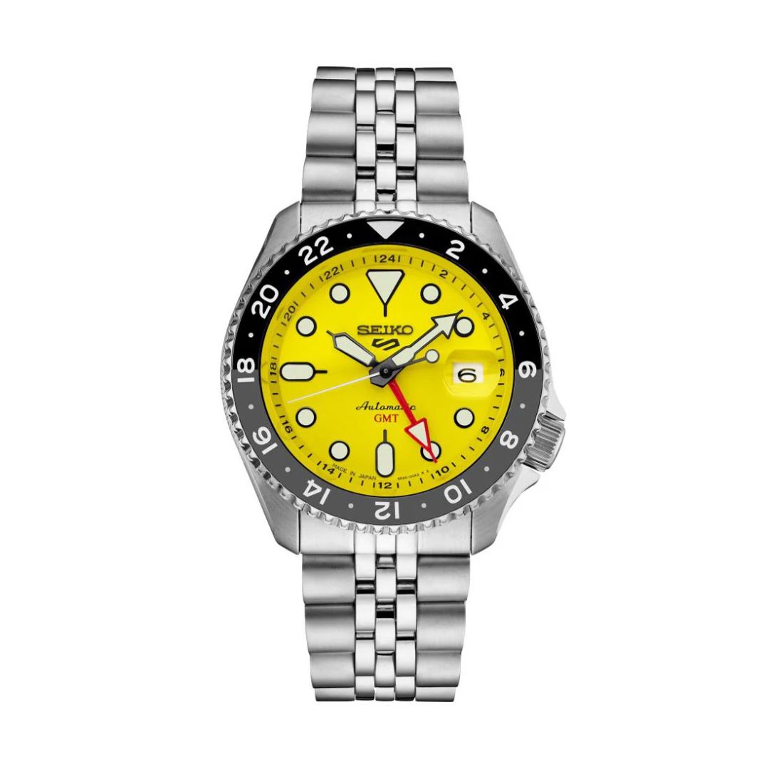 Seiko Automatic GMT Diver Yellow Dial Stunner SSK017 - Authentic — Mr ...