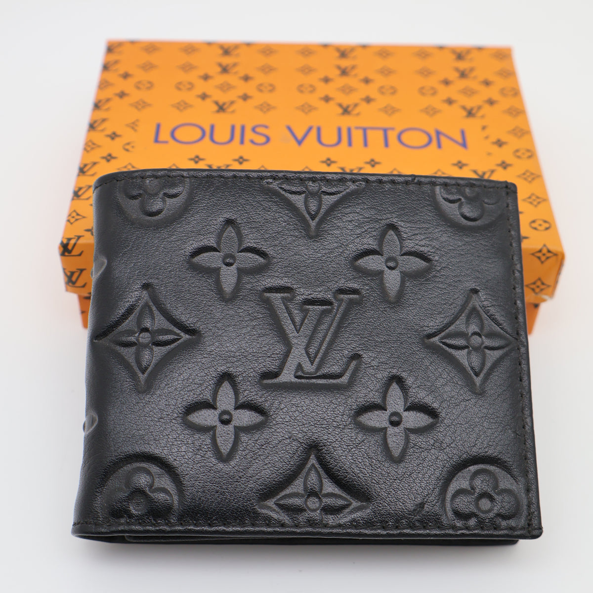 Louis Vuitton Genuine Leather Wallet — Mr Lilac Leather