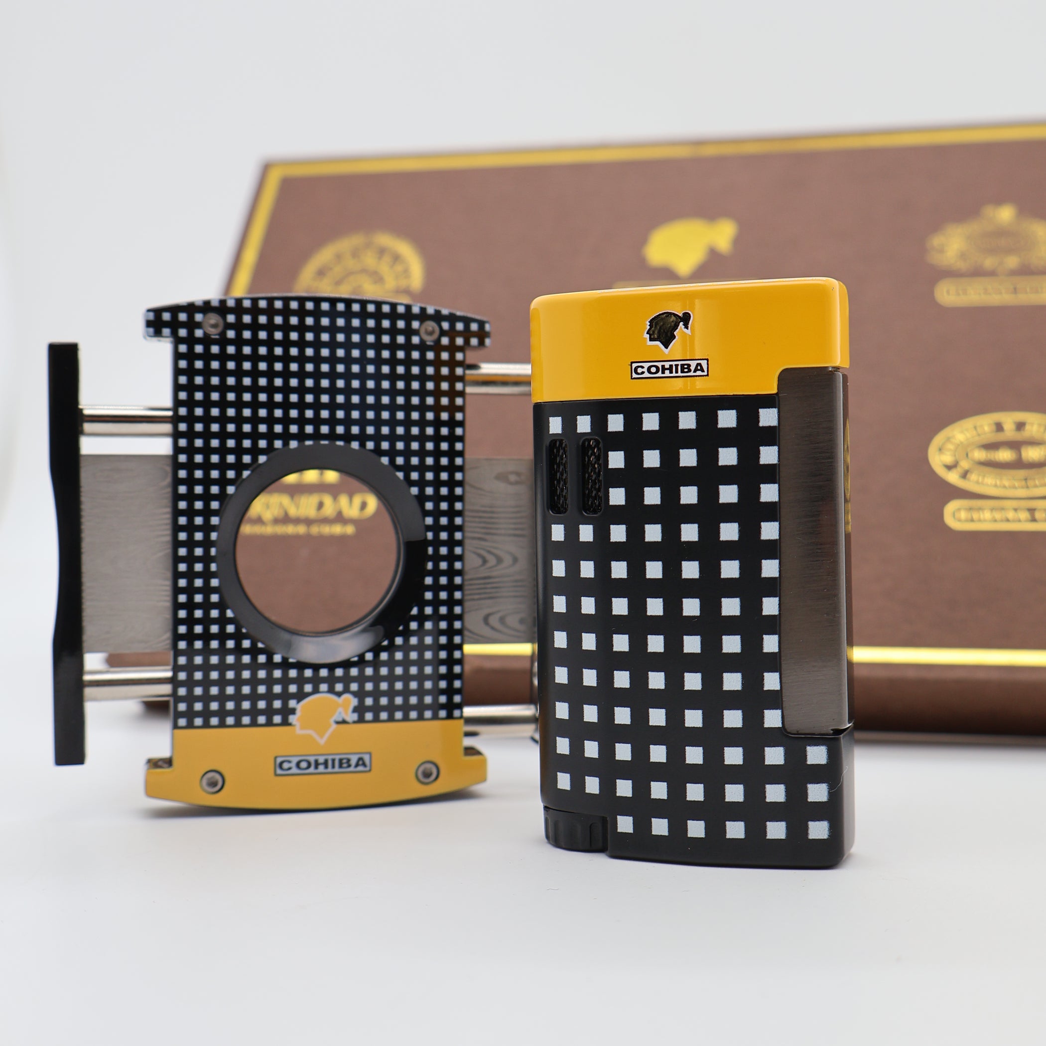 Cohiba Lighter — Mr Lilac Leather