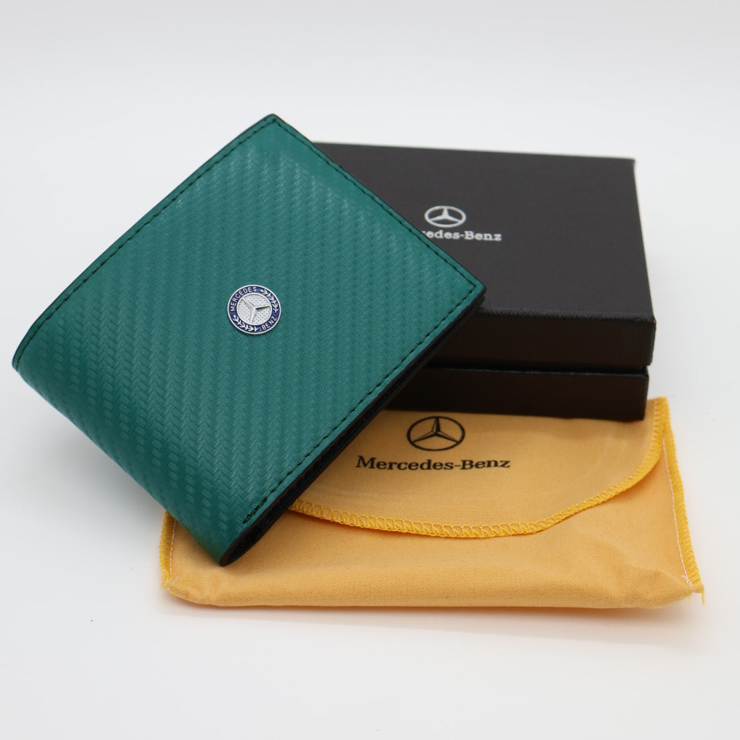 Mercedes Benz Leather Wallet — Mr Lilac Leather