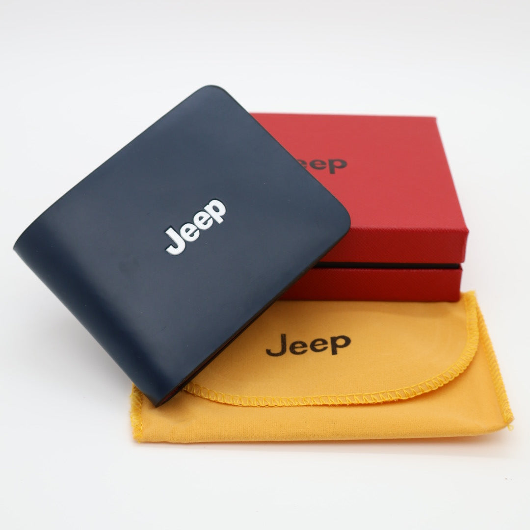 Jeep Leather Wallet — Mr Lilac Leather