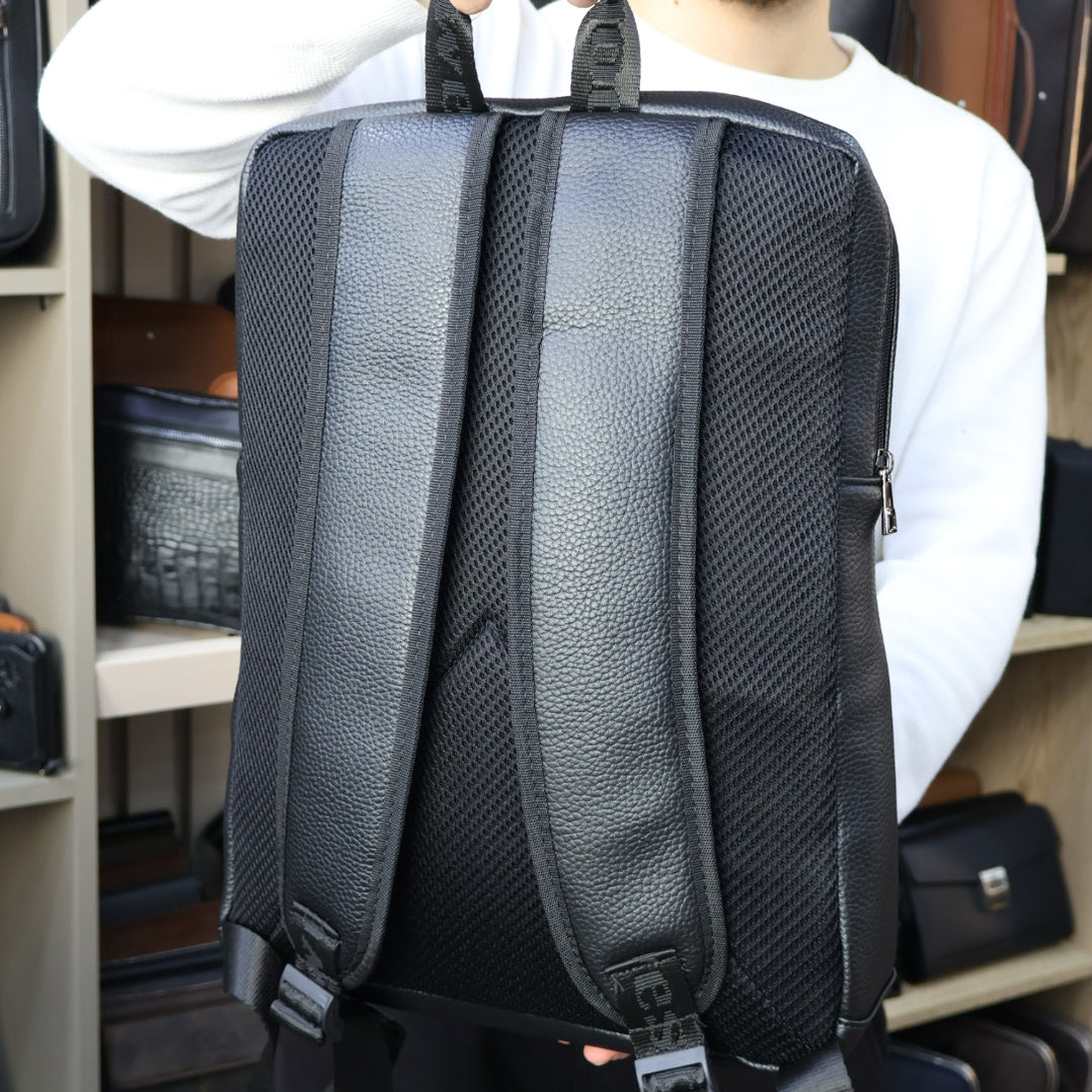 Original West Polo Leather Backpack — Mr Lilac Leather