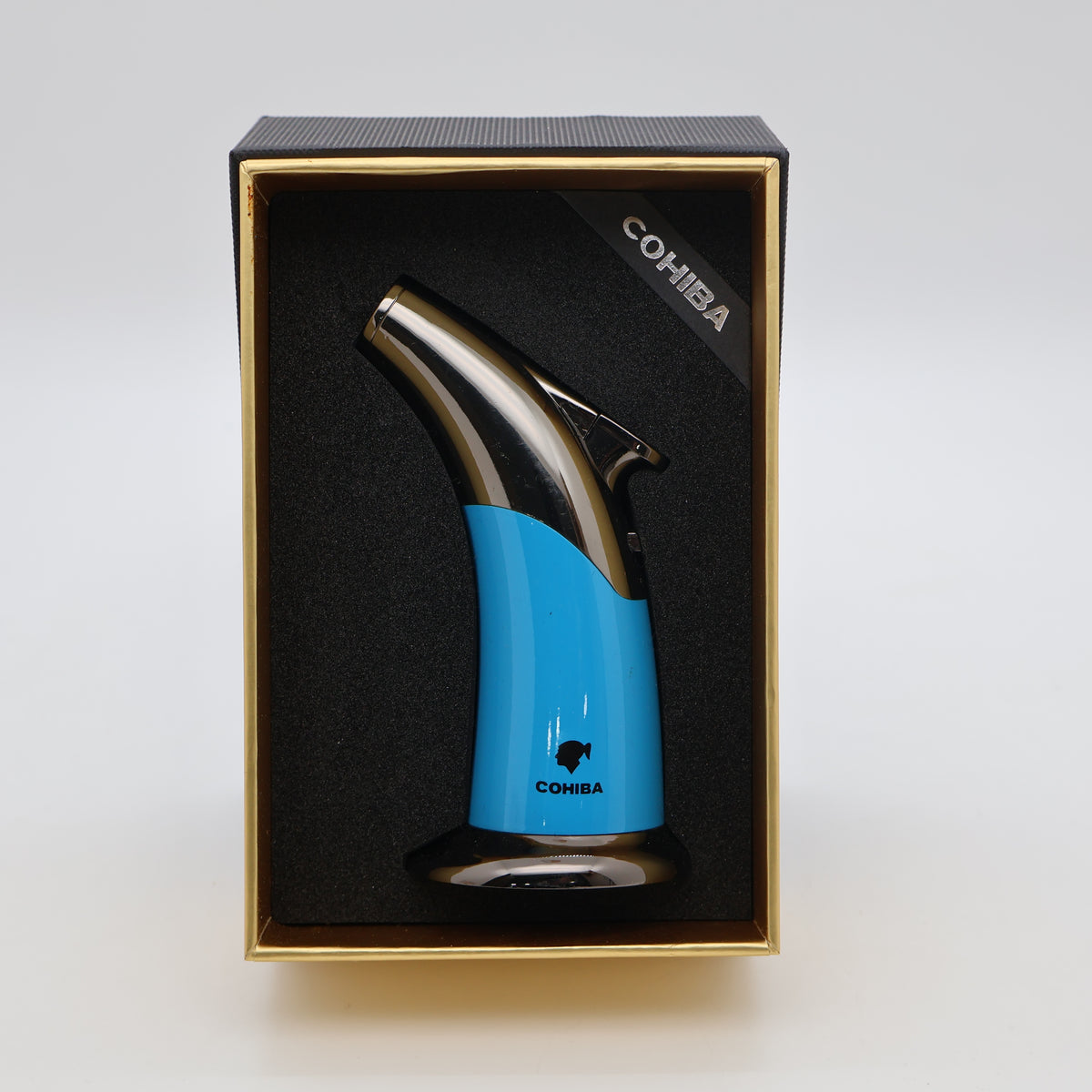 cohiba lighter — Mr Lilac Leather