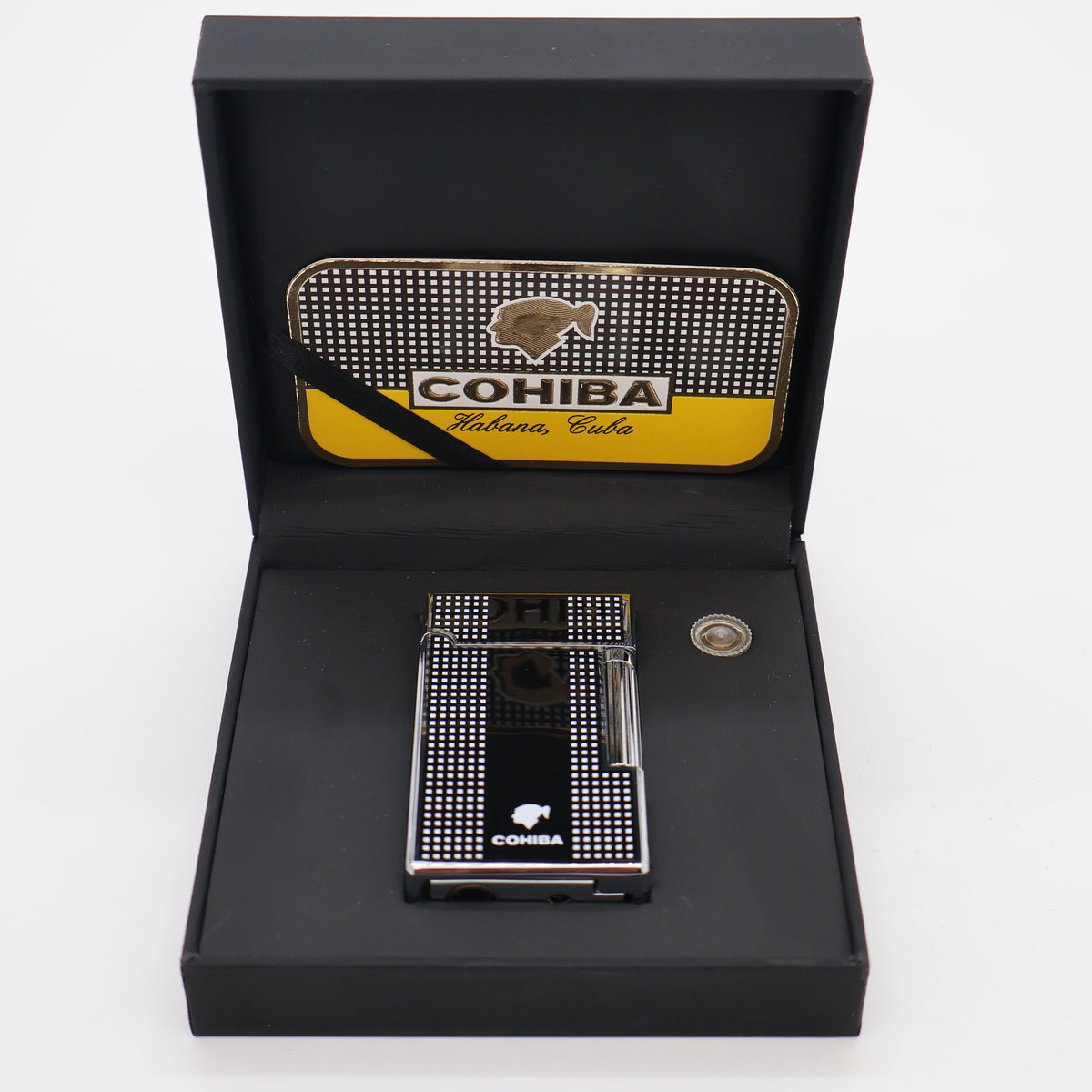Cohiba Lighter — Mr Lilac Leather