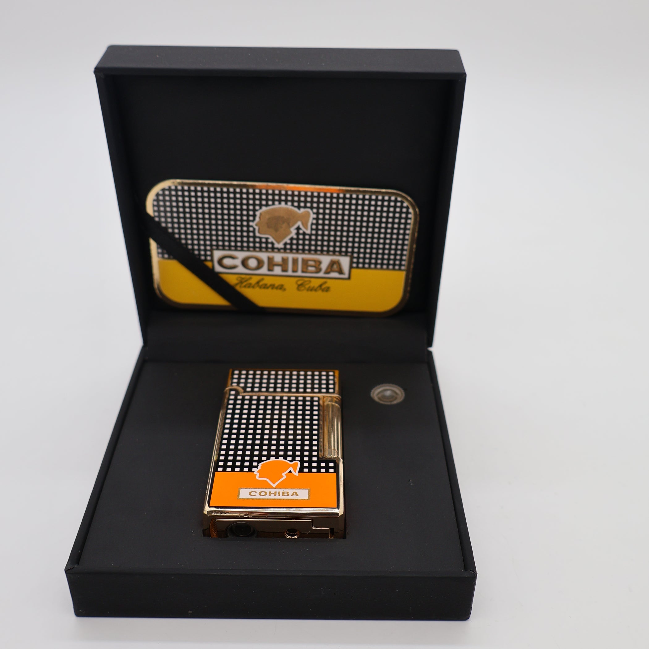 Cohiba Lighter — Mr Lilac Leather