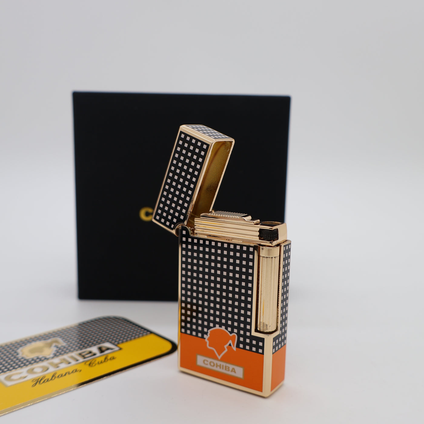 Cohiba Lighter — Mr Lilac Leather