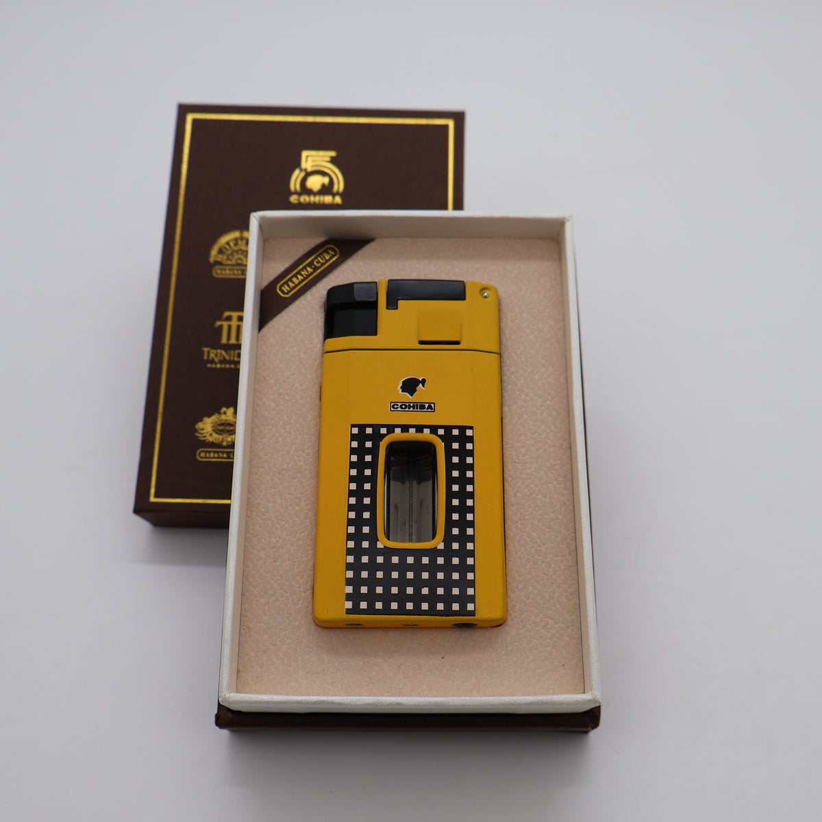 Cohiba Lighter — Mr Lilac Leather