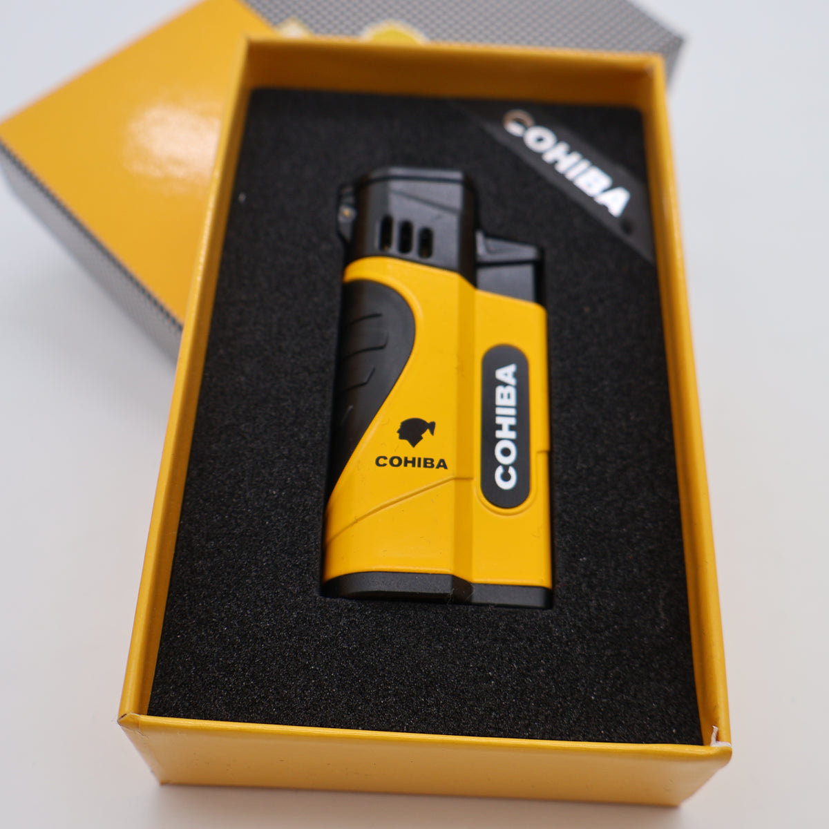 Cohiba Lighter — Mr Lilac Leather