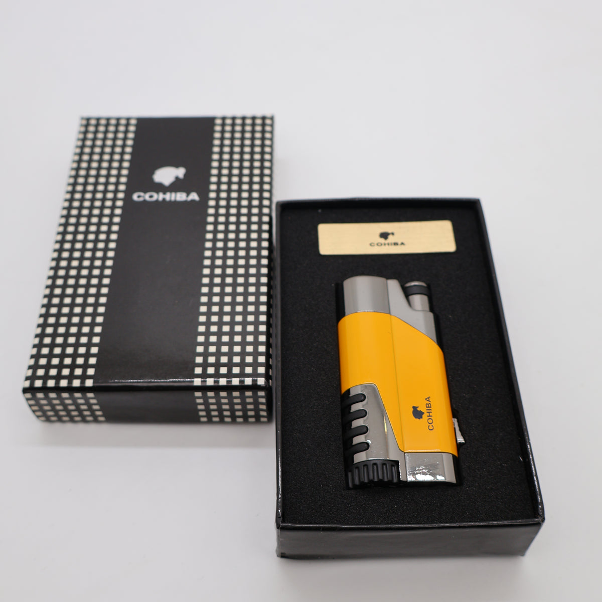 Cohiba Lighter — Mr Lilac Leather