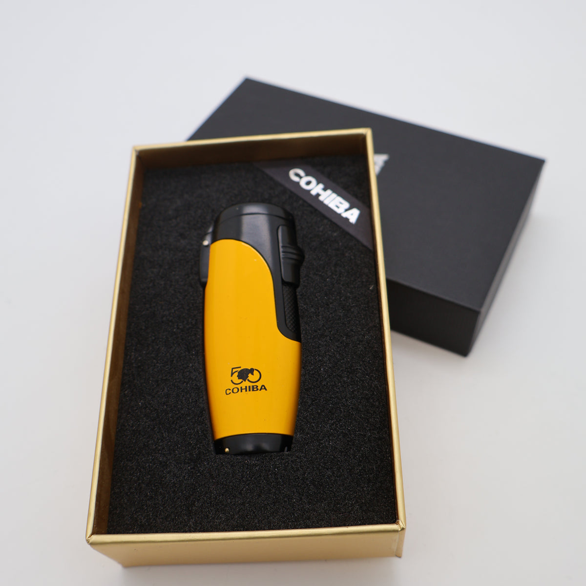 Cohiba Lighter — Mr Lilac Leather