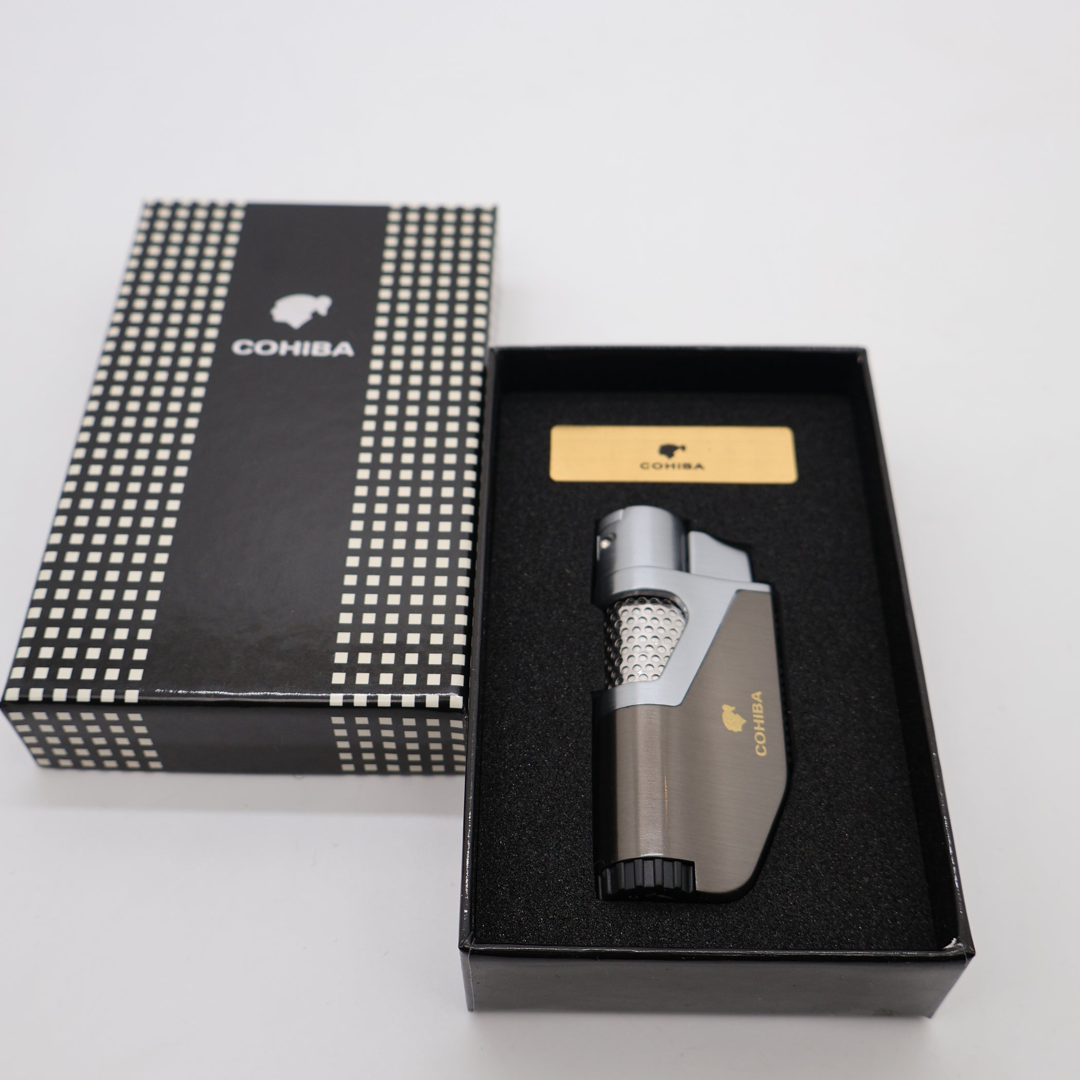 Cohiba Lighter — Mr Lilac Leather