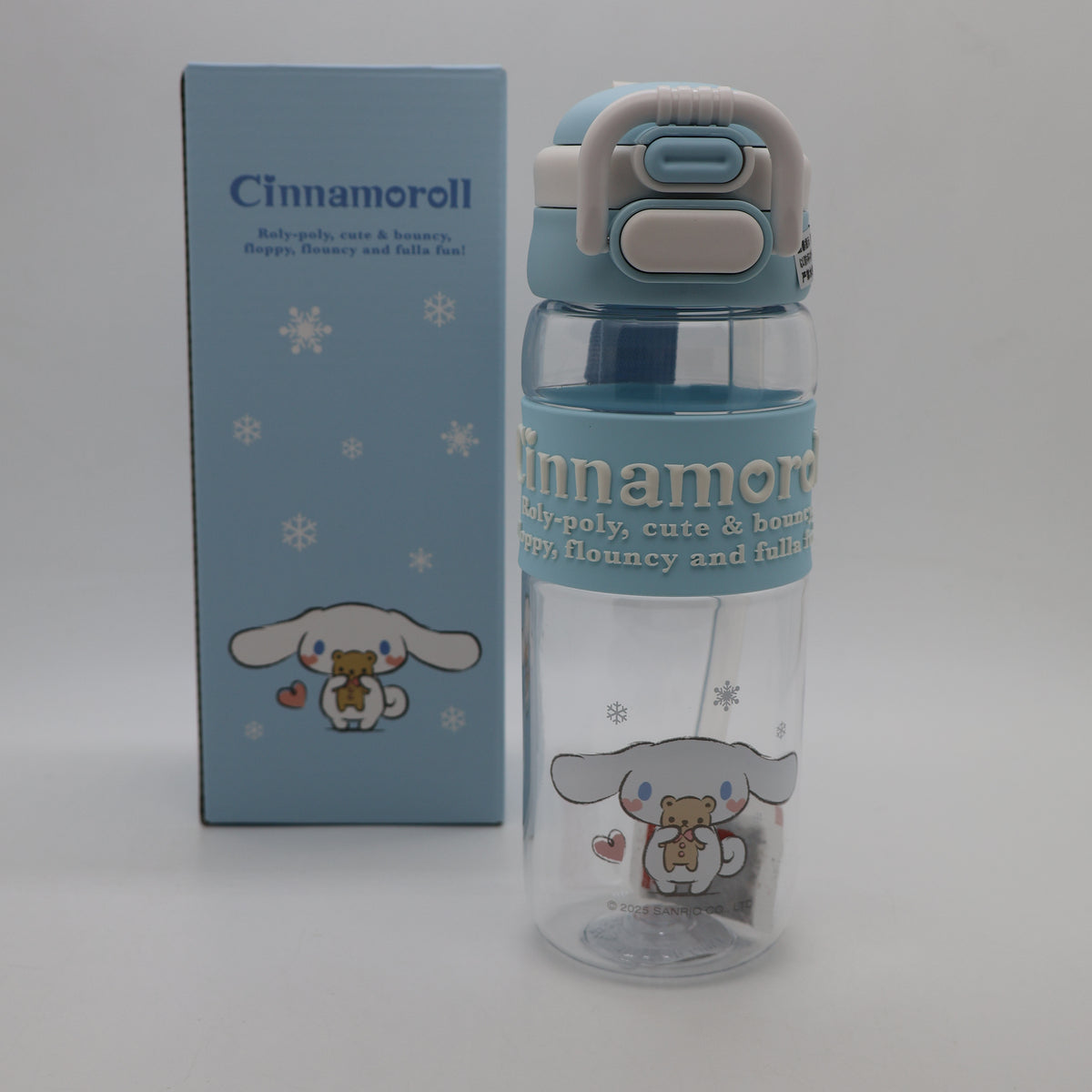 Cinnamoroll Roly Poly Cute Floppy water Bottle 600mL — Mr Lilac Leather