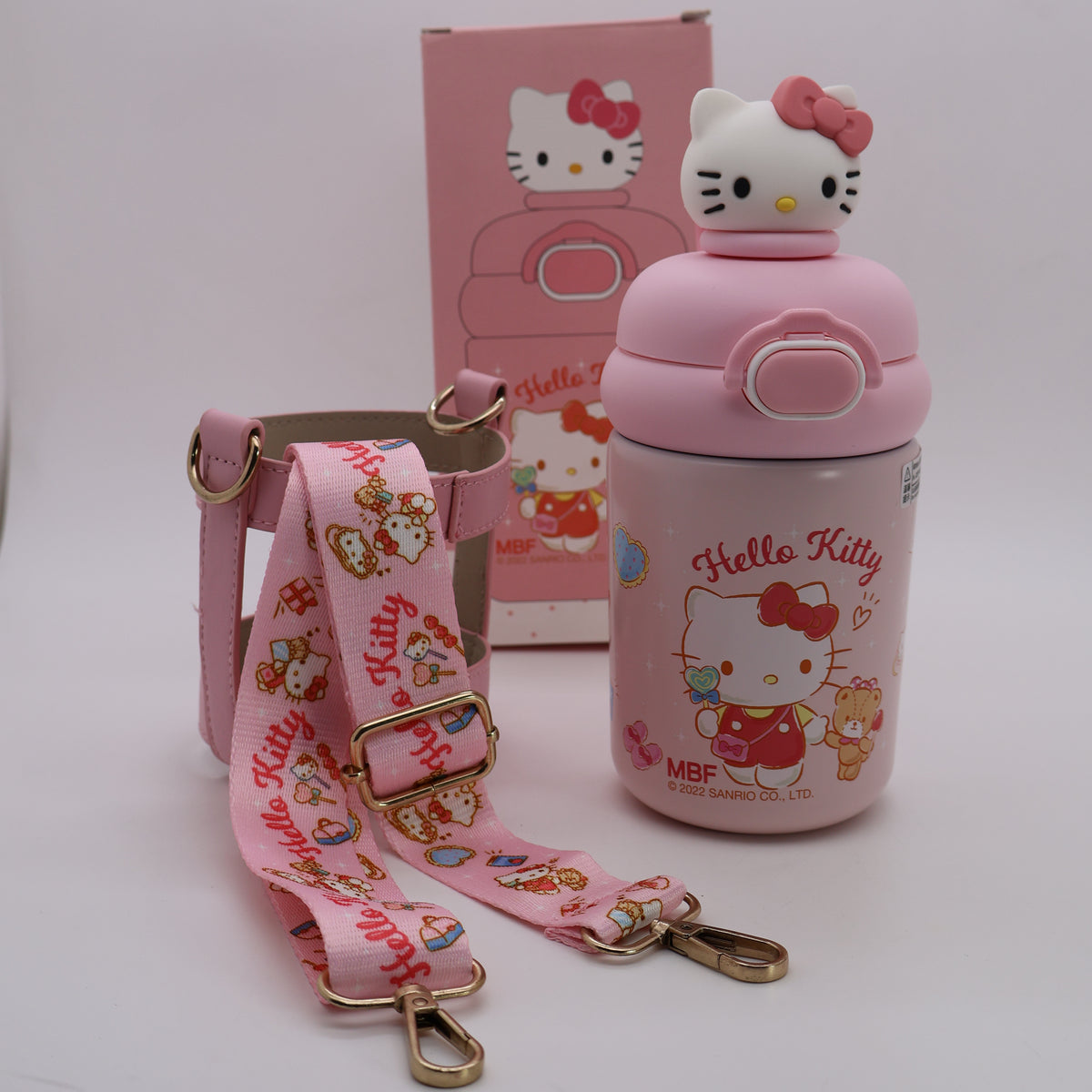 Hello Kitty Thermo Bottle 500mL Original — Mr Lilac Leather