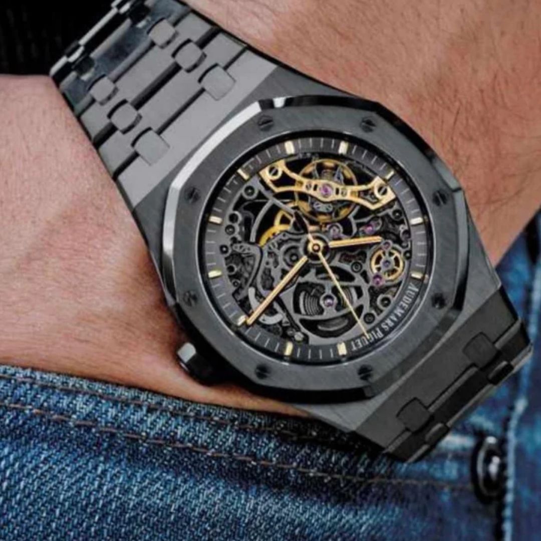 Audemars Piguet] Royal Oak Open Work — Mr Lilac Leather