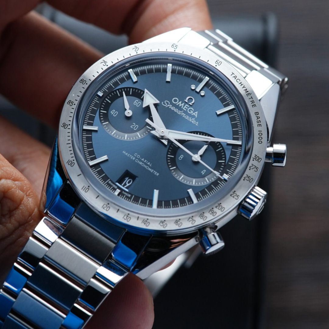 Omega Speed Master — Mr Lilac Leather