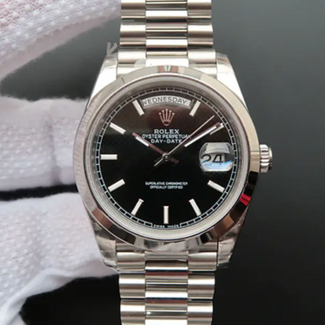 Rolex Day-Date 228239- 40MM (5A+) — Mr Lilac Leather