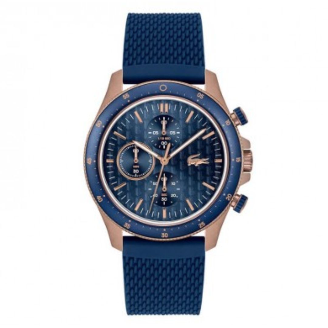 LACOSTE Neo Heritage Analog blue Watch For Men 2011253 - Authentic — Mr ...